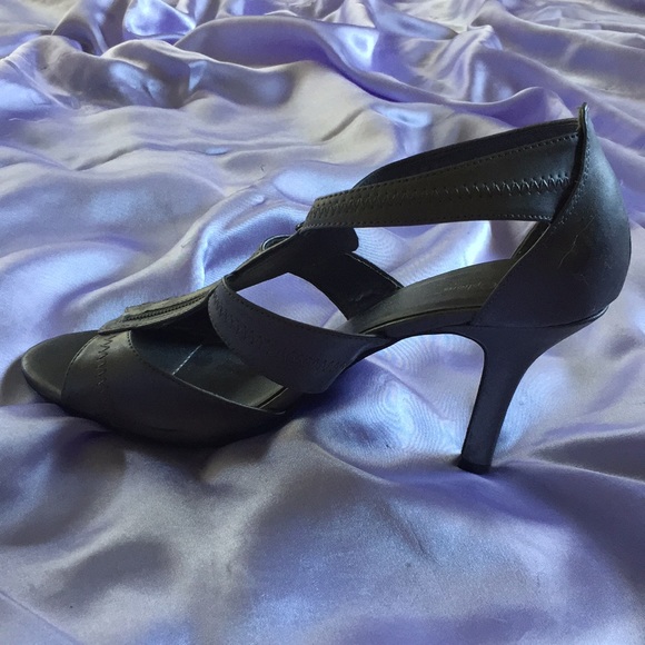 Nue Options | Shoes | Silver 3 Inch Heels By Nue Options | Poshmark